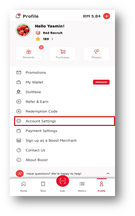 How do I update my account details? – Boost