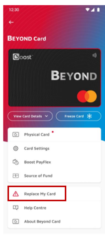 How do I replace my Beyond card? – Boost