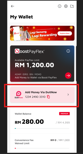 How do I transfer money from my online banking account to Boost Wallet? – Boost