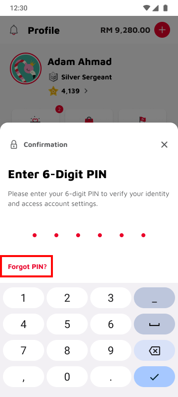 What should I do if I forgot my 6-digit PIN? – Boost