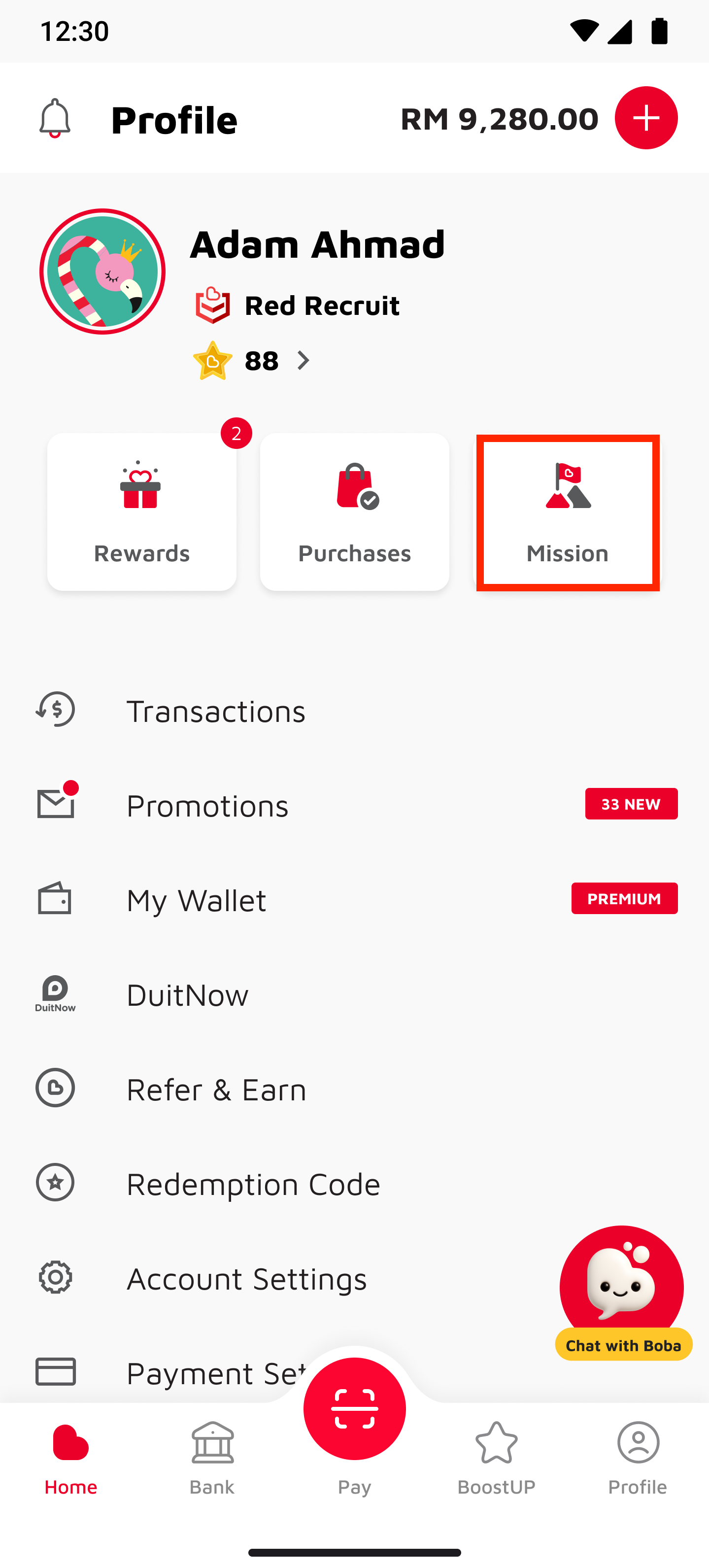 How do I claim my prize from Boost Mission? – Boost